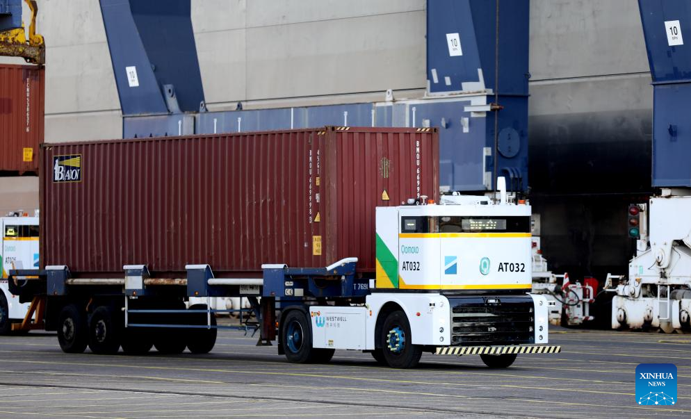 Silent convoy of China-made autonomous trucks expands footprint at the ...