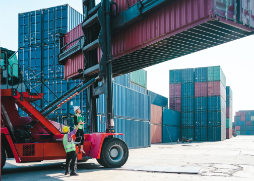Optimizing throughput with an aircraft container loader in freighter ...